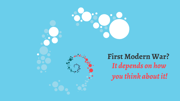 First Modern War? by on Prezi