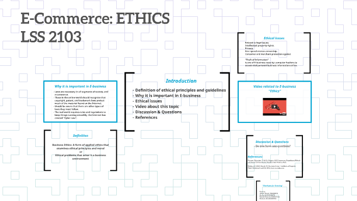 E-Commerce: ETHICS by Hamda Almeraikhi