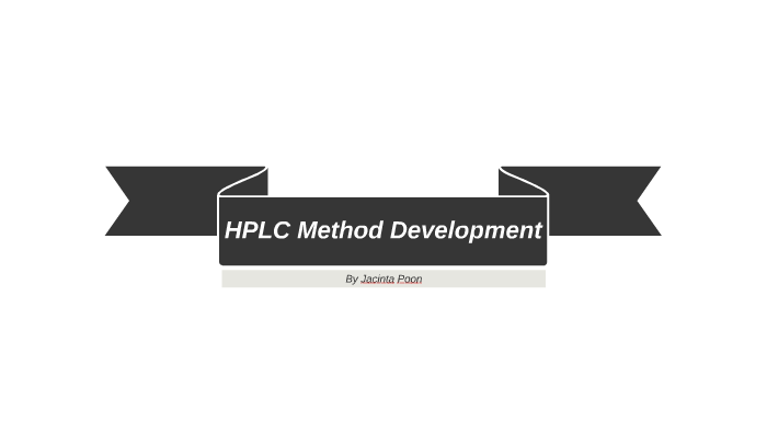 Method Development flow chart by jacinta poon