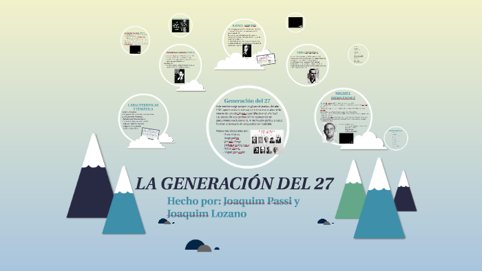 LA GENERACIÓN DEL 27 by