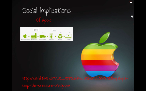 Apple's Social Implications by Josh Howell on Prezi