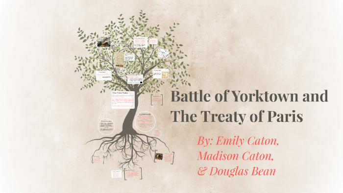 Battle of Yorktown and The Treaty of Paris by Emily Caton on Prezi