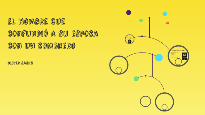 El hombre que confundió a su esposa con un sombrero by Michelle Ceron ...