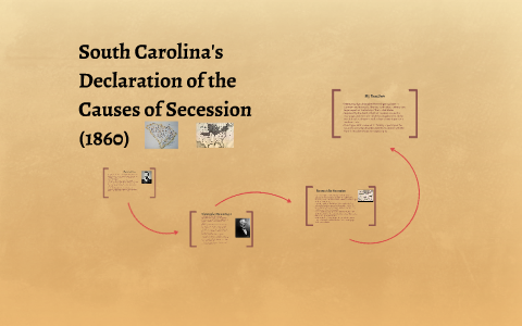 South Carolina's Declaration of the Causes of Secession (186 by Tanner ...