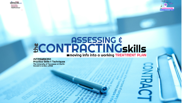 Assessing & Contracting Skills; Treatment Planning by Donald Jordan on ...