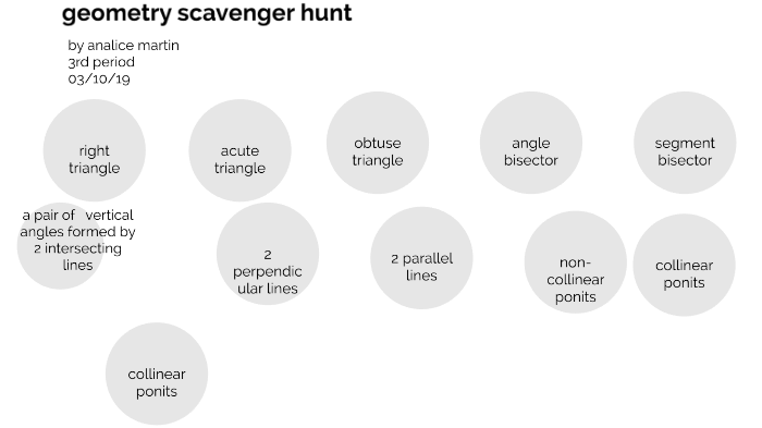 geometry scavenger hunt project by Analice Marie on Prezi