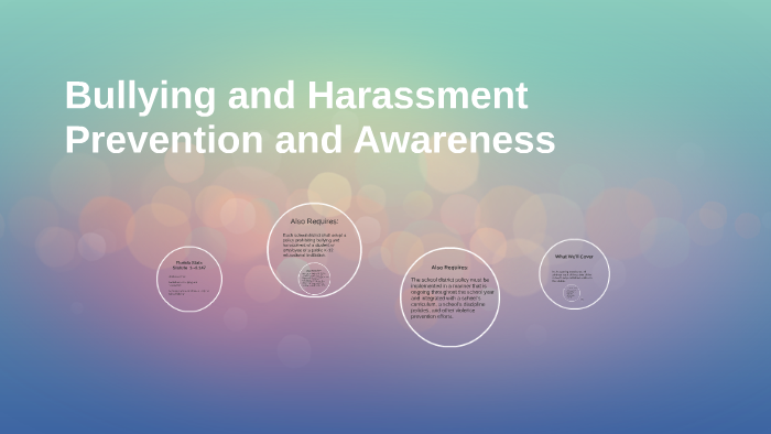 Bullying and Harassment Prevention and Awareness by Rick Granger on Prezi