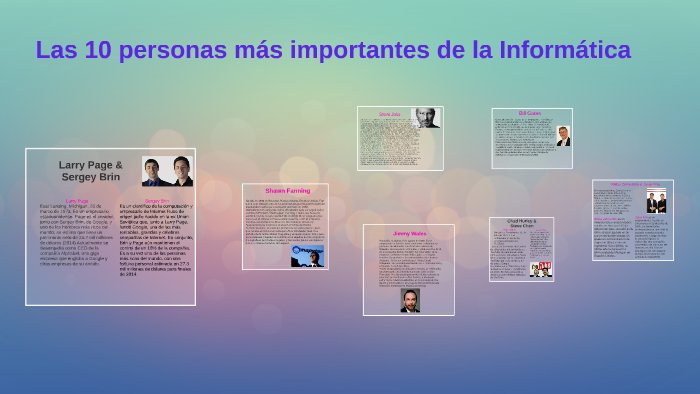 Las 10 personas más importantes de la informática. by jutina nodido on ...