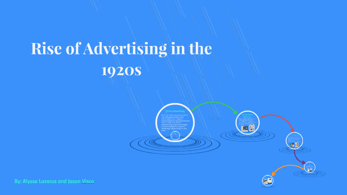 Rise of Advertising in the 1920s by Alyssa Lazarus on Prezi