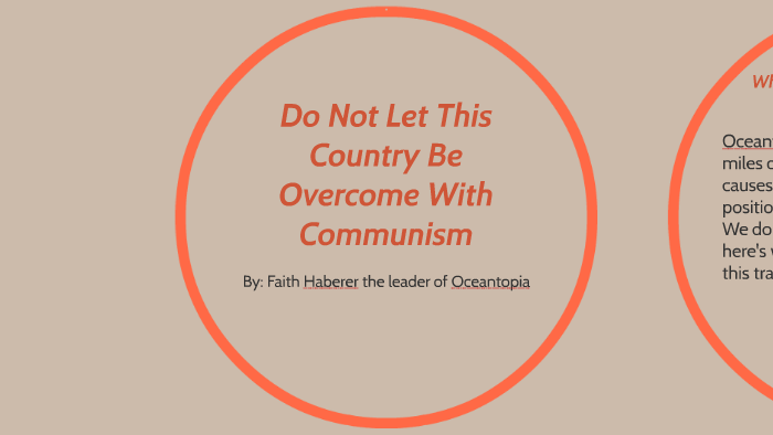 Do Not Let This Country Be Overcome With Communism by Faith Haberer on ...