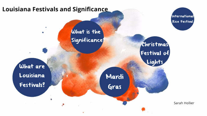 Louisiana Festivals Significance by Sarah Hollier on Prezi
