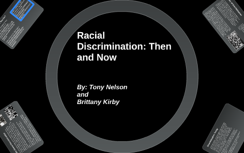 Racial Discrimination: Then and Now by Anthony Nelson on Prezi