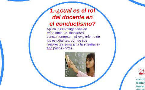 aplica las contingencias de reforzamiento. monitores constan by Marisa ...