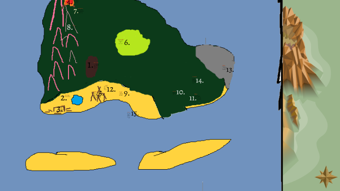 Lord of the Flies Map by Austyn Douthit on Prezi