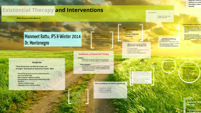 Existential Therapy by Manmeet Rattu