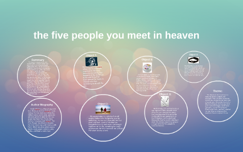 the five people you meet in heaven by Cali Parish on Prezi