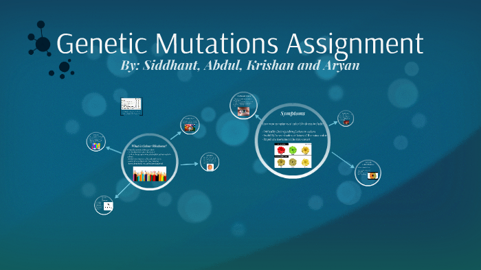 Genetic Mutations Assignment by Siddhant Satyanaik on Prezi