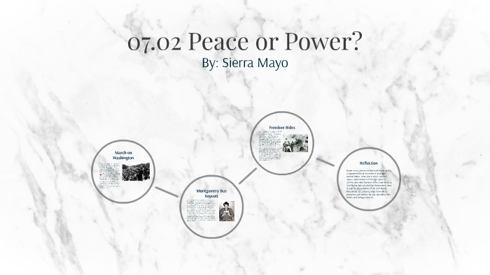 07.02 Peace or Power? by Sierra Mayo on Prezi