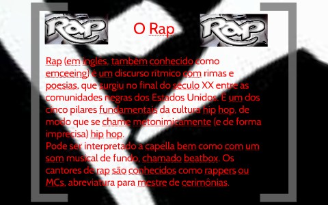 A origem do RAP by Bruno Lobo