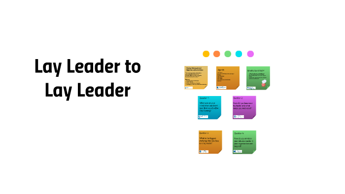 Lay Leader to Lay Leader by Sami Klazkin