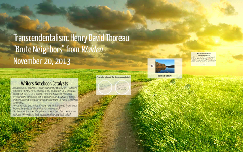 Transcendentalism: Henry David Thoreau by SJ S on Prezi