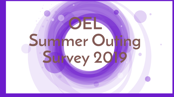 Summer Outing Survey by rd fugen on Prezi