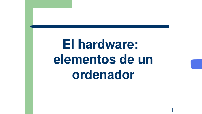 Partes del Harware by Maria De león on Prezi