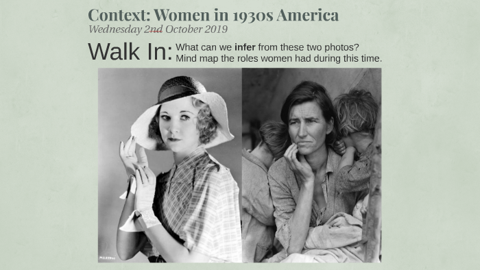 Women in 1930s America by Freya Harper