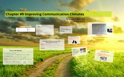 Chapter #9 Improving Communication Climates by France john on Prezi