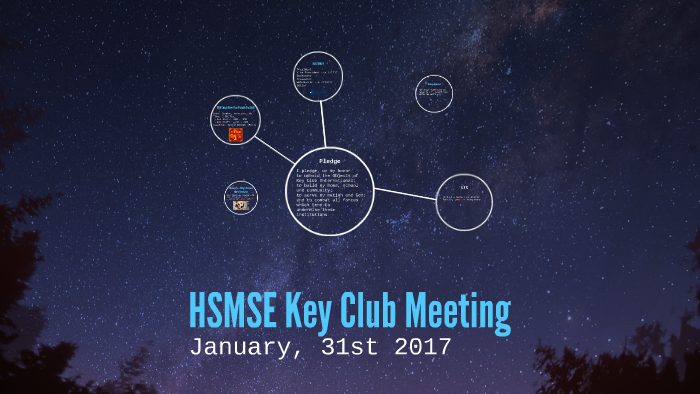 HSMSE Key Club Meeting by HSMSE Key Club on Prezi