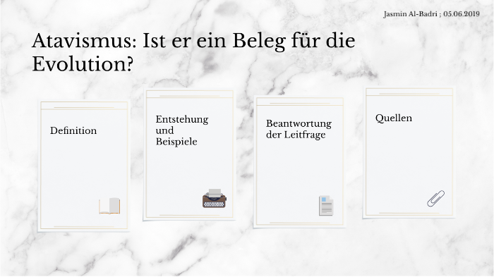 Atavismus by Jasmin Al-Badri on Prezi