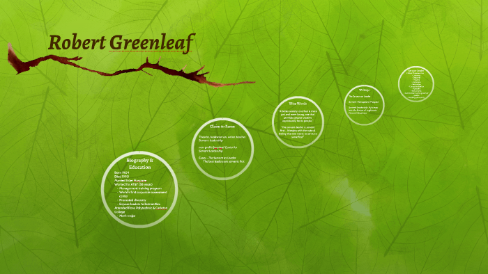 Robert Greenleaf by Becky Kirchner