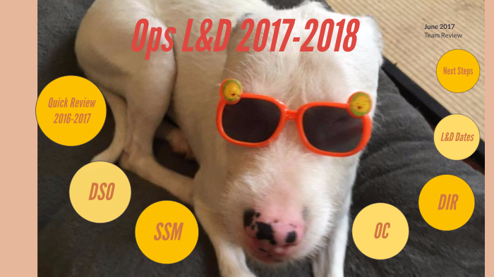 Ops L&D 2017-2018 Team Presentation by Teresa Neff-Webster on Prezi