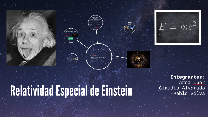 Relatividad Especial de Einstein by claudio Alvarado on Prezi