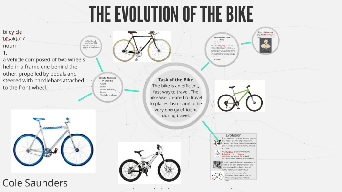 THE EVOLUTION OF THE BIKE by Cole Saunders on Prezi