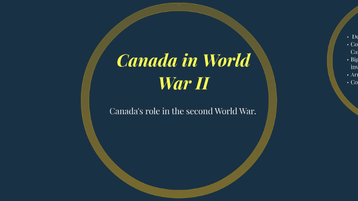 Canada in World War II by on Prezi