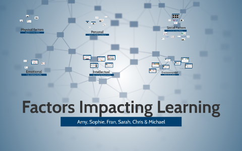 Factors Impacting Learning by Michael Dean on Prezi