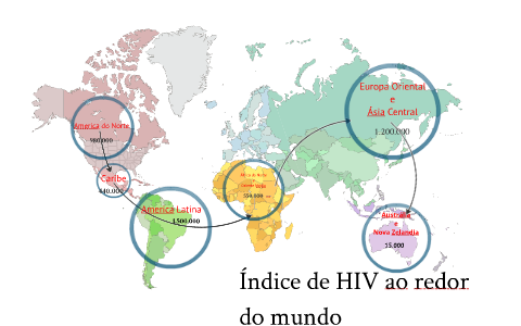 Índice de HIV ao redor do mundo by Fernando Fantin on Prezi