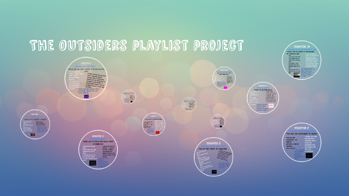 The OUtsiders playlist project by Julie Martinez on Prezi