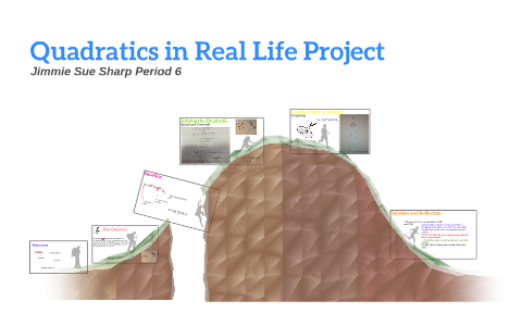 Quadratics In Real Life project by jimmie sharp on Prezi