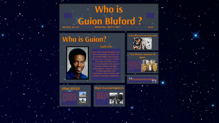Guion Bluford by Jaida Robinson on Prezi
