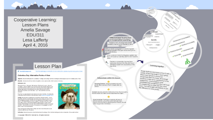 Cooperative Learning-Lesson Plans by Amelia Savage