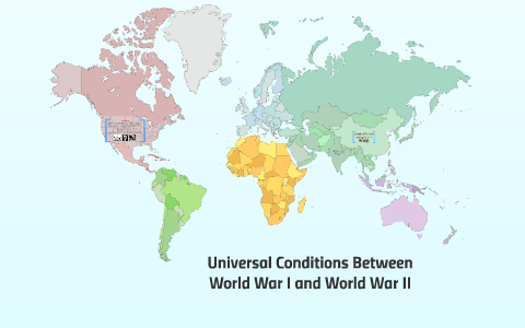 Universal Conditions Between World War I and World War II by Isabel ...