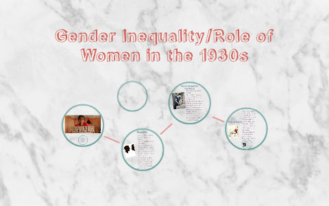 Gender Inequality/Role of Women in the 1930s by Olivia Catarina on Prezi