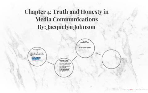 Chapter 4: Truth and Honesty in Media Communications by jackie johnson ...