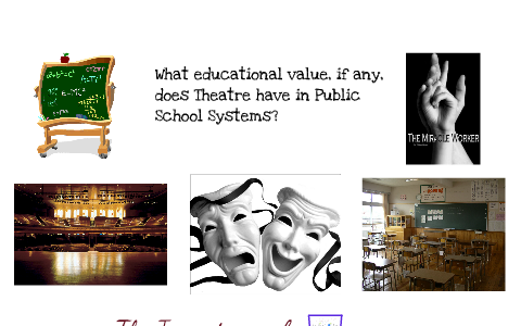 The Importance of Theatre in Education by Ian Yeaple