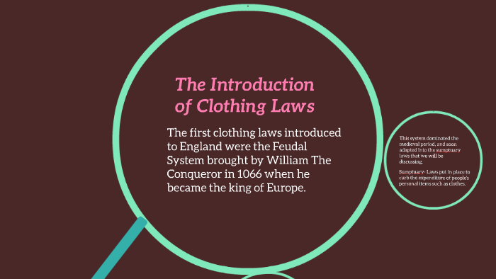 The Introduction to Clothing Laws by Iris Iverson on Prezi