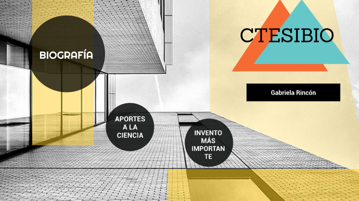 CTESIBIO by Gabriela Rincón on Prezi