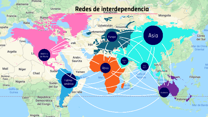 redes de interdependencias mundial by María Almada on Prezi