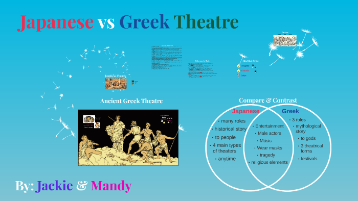 Japanese v.s Greek Theater by Mandy Chan on Prezi